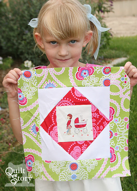 Quilt Story: Block of the Month: August