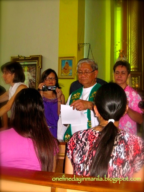 One Fine Day in Manila: Wedding Duties: Kumpil Express