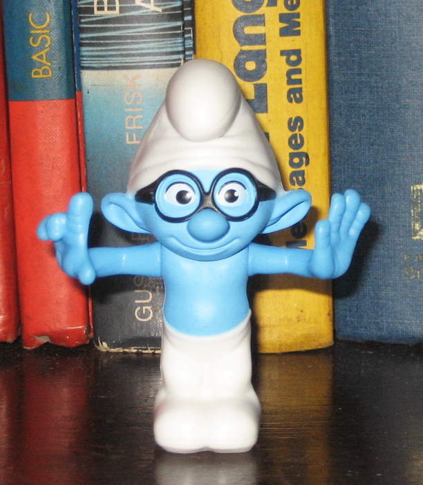 Percy's World of Toys Series 2: 3702. Brainy Smurf