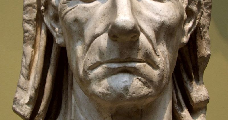 las gotas de lahistoria: Veristic portrait bust of an old man