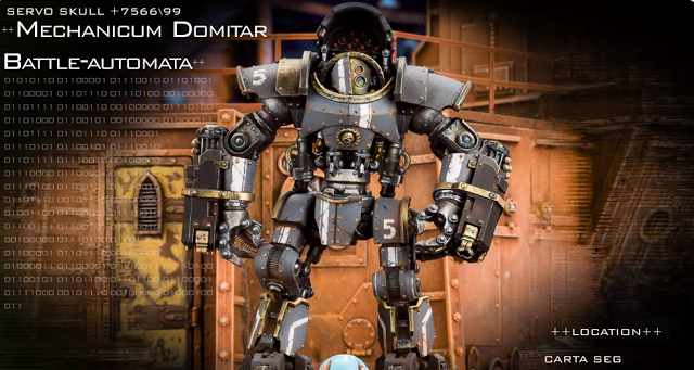 30Kplus40K: Horus Heresy Review - Domitar Battle-Automata