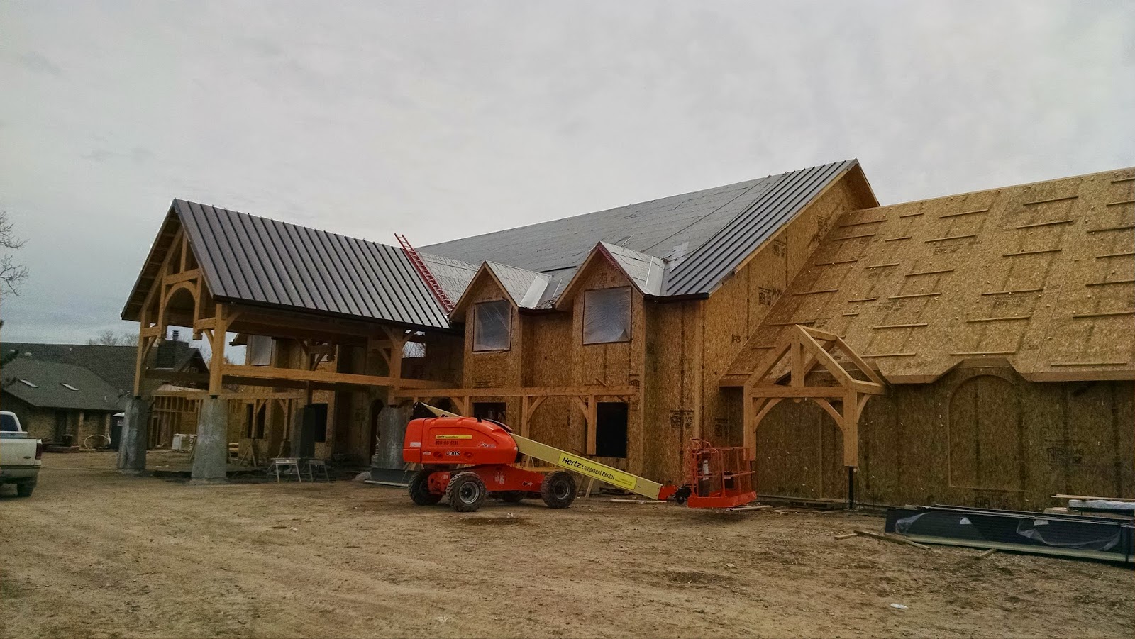 Traditional Timber Frame Project: SIPs