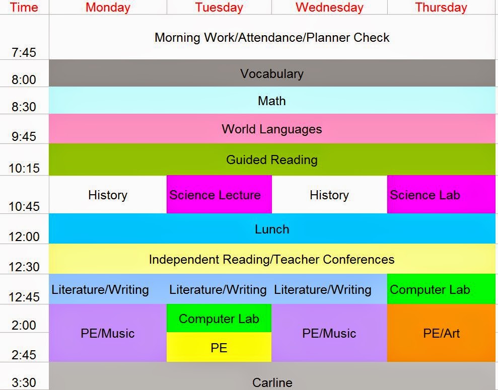 8th Grade ~ Cascade Heights Public Charter School: August 2014