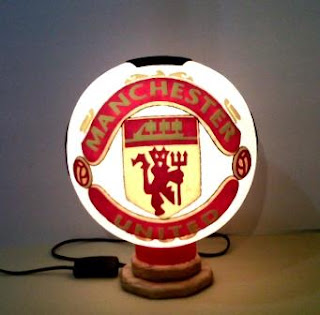 Decorations Lamp Manchester United (Lampu Tidur buat penggemar MU sejati)