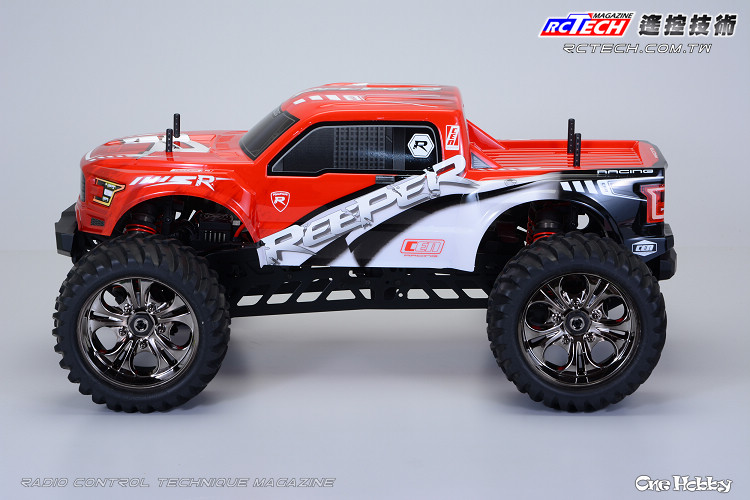 遙控技術雜誌｜RC TECH magazine: CEN Racing REEPER…重裝式樣、威猛登場
