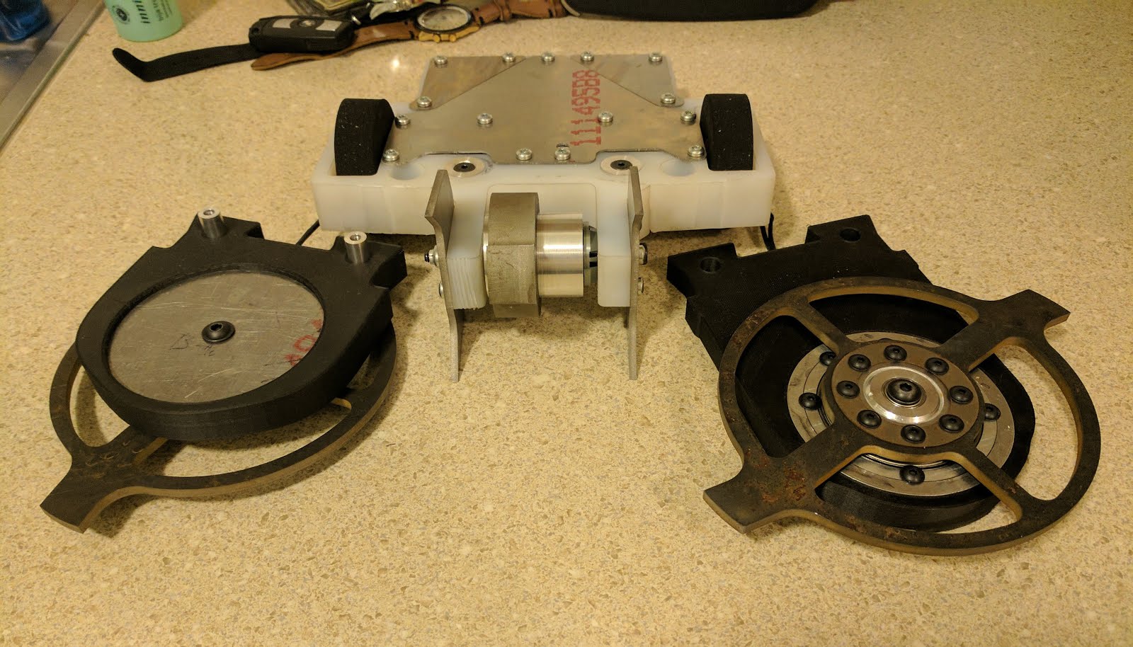 aaronbot3000: Dinner Time: Modular Beetleweight Combat Robot