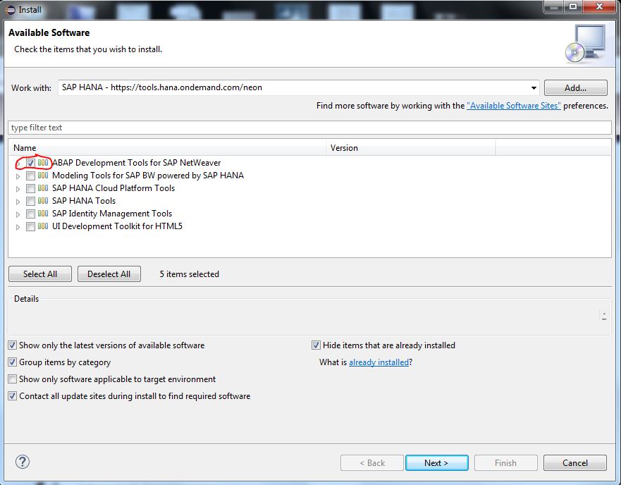 VENKAT SAP BASIS: ECLIPSE--ABAP Development Tools for SAP NetWeaver