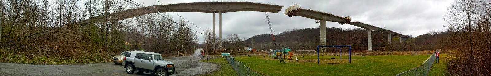 SWPA Rural Exploration: The New Bridge at Denbo PA for the Mon–Fayette ...