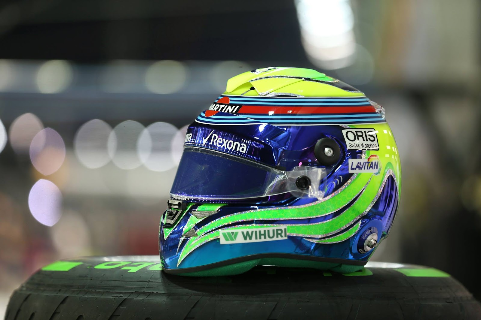 Racing Helmets Garage: Schuberth SF1 F.Massa Singapore 2015 by Jens ...
