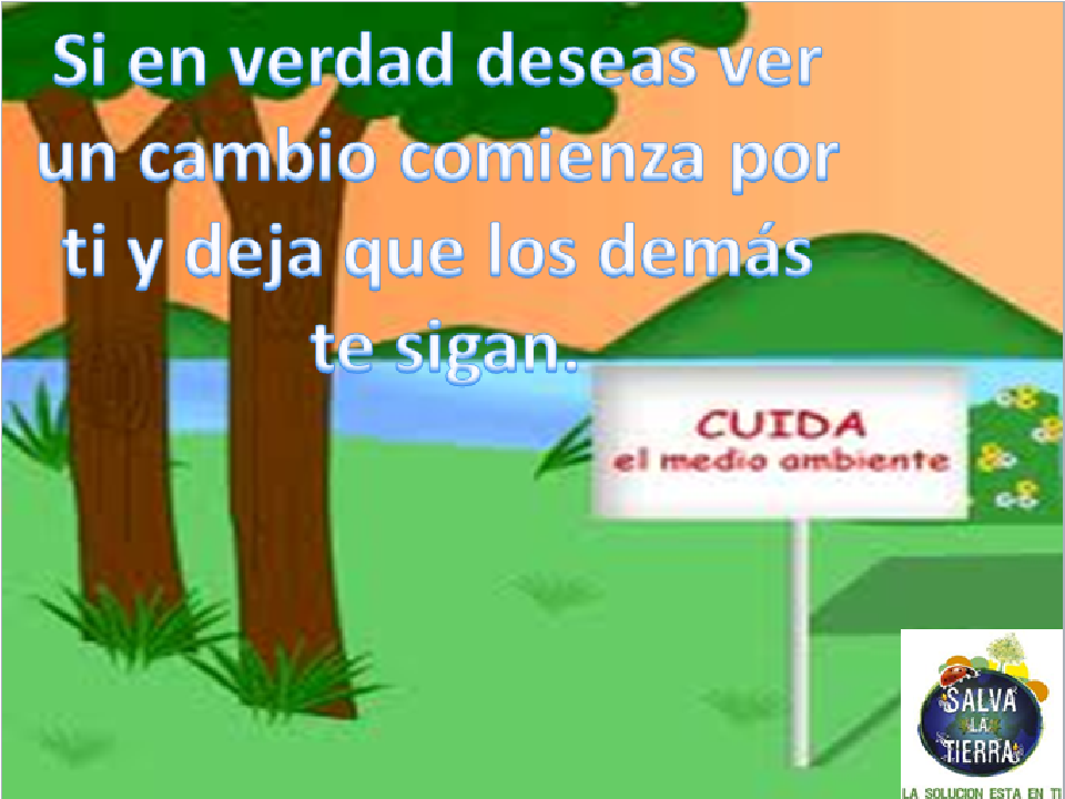 COMO PROTEGER EL MEDIO AMBIENTE