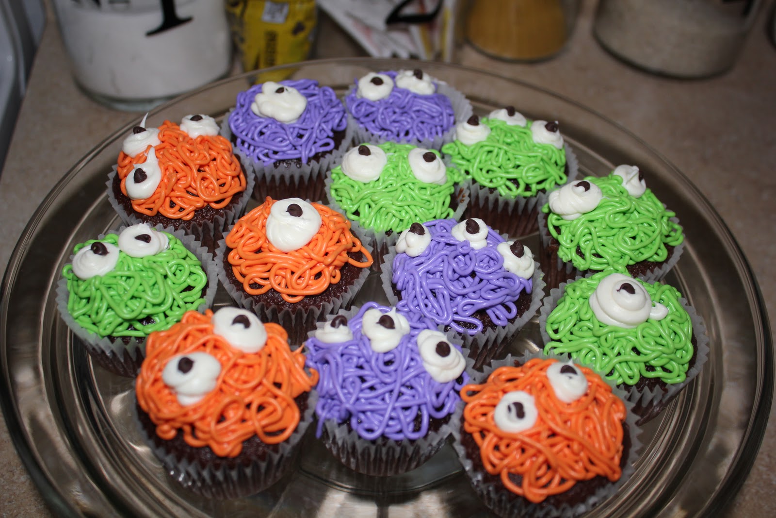 My Crazy Bunch: Monster Cupcakes