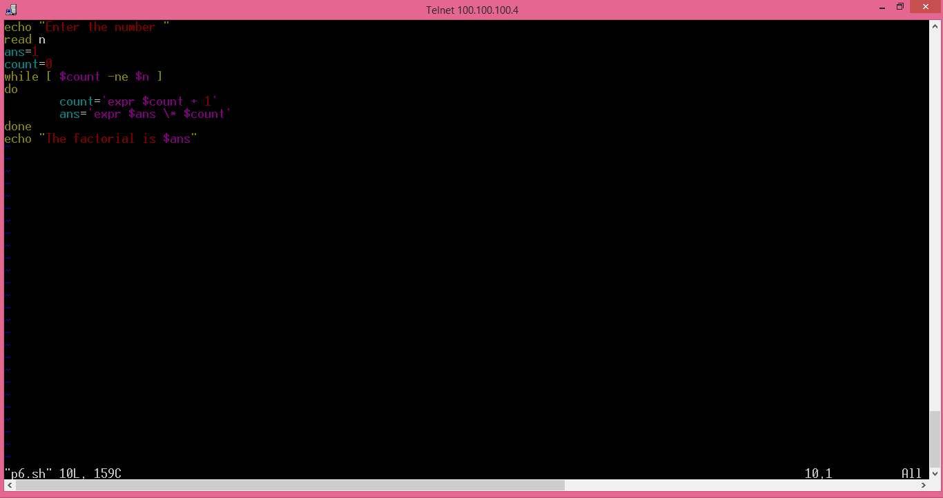 Operating System Shell Scripts
