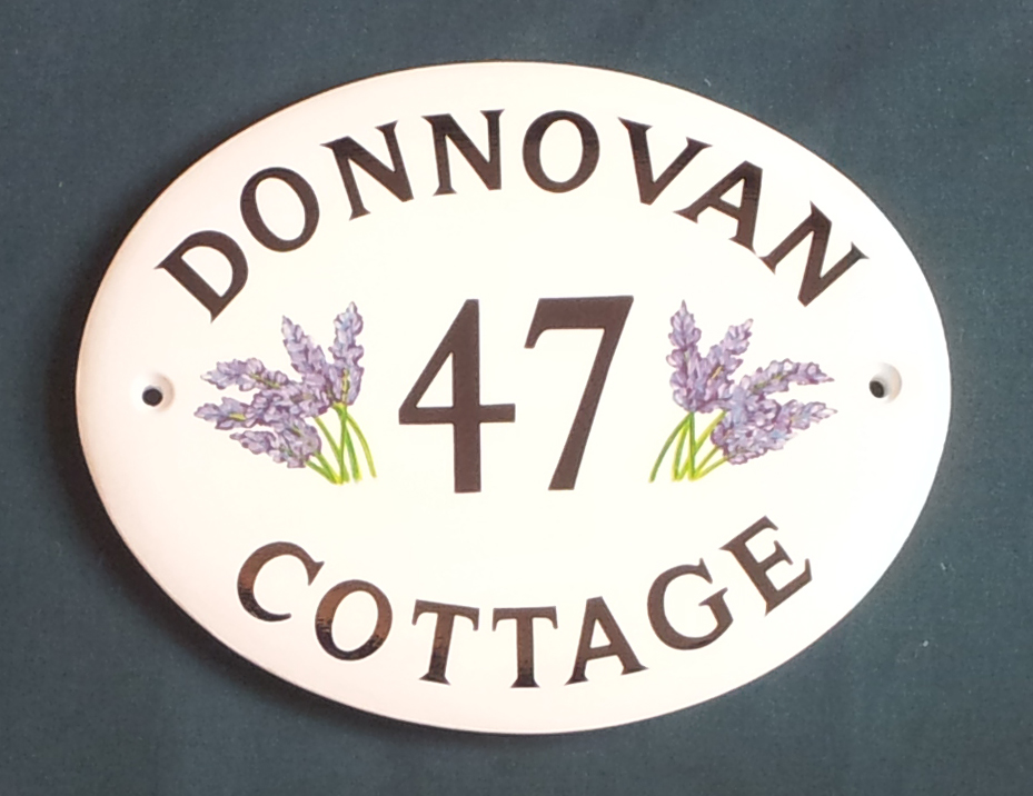 Hand Painted House Signs by Ceramic Art: House Signs with birds ...