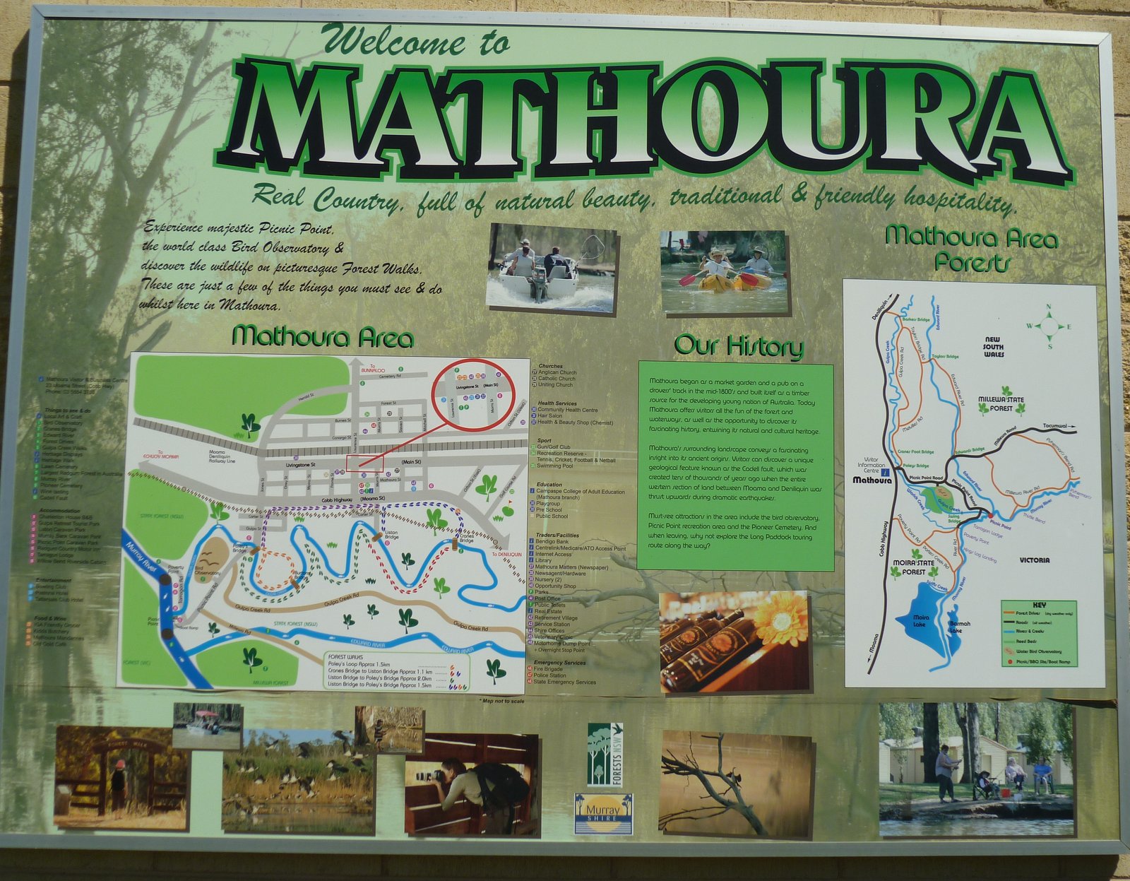 Witchwae on the Move: Mathoura - NSW - Start of the LONG PADDOCK