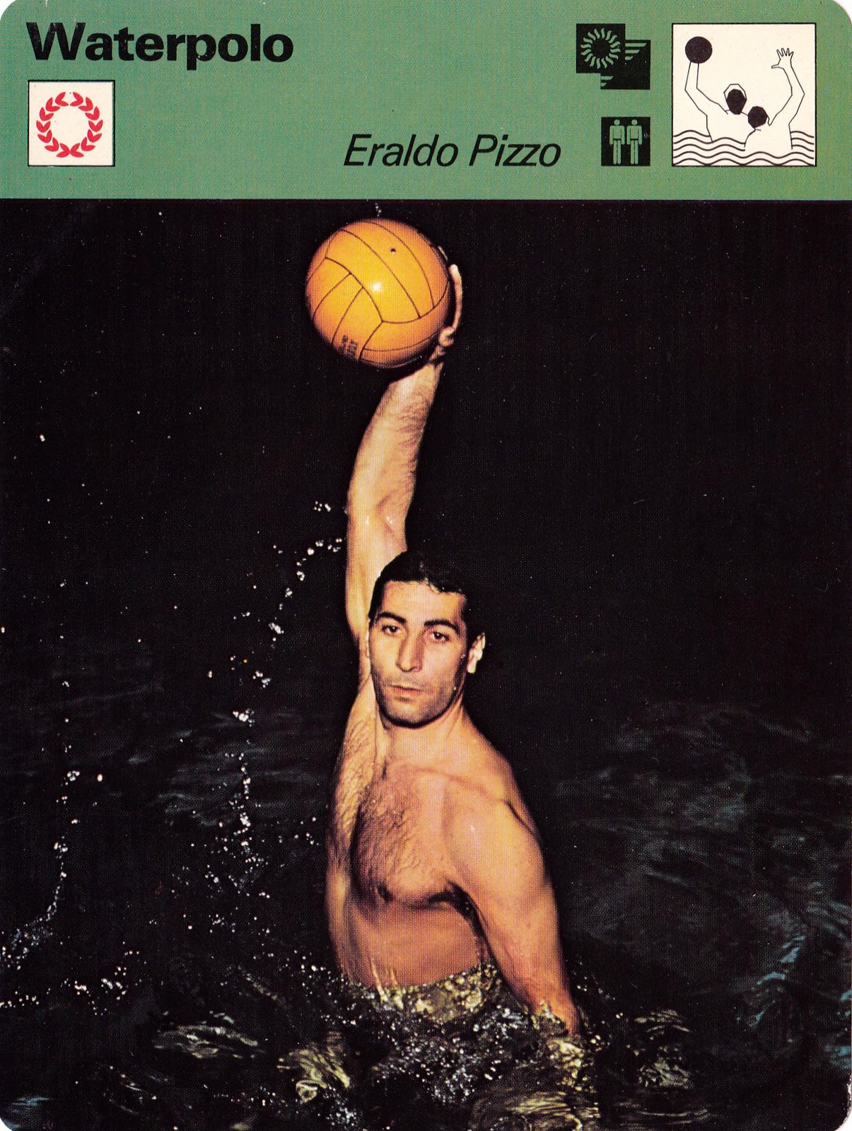Water Polo legends: 1979: Eraldo Pizzo "Il Caimano" of Pro Recco