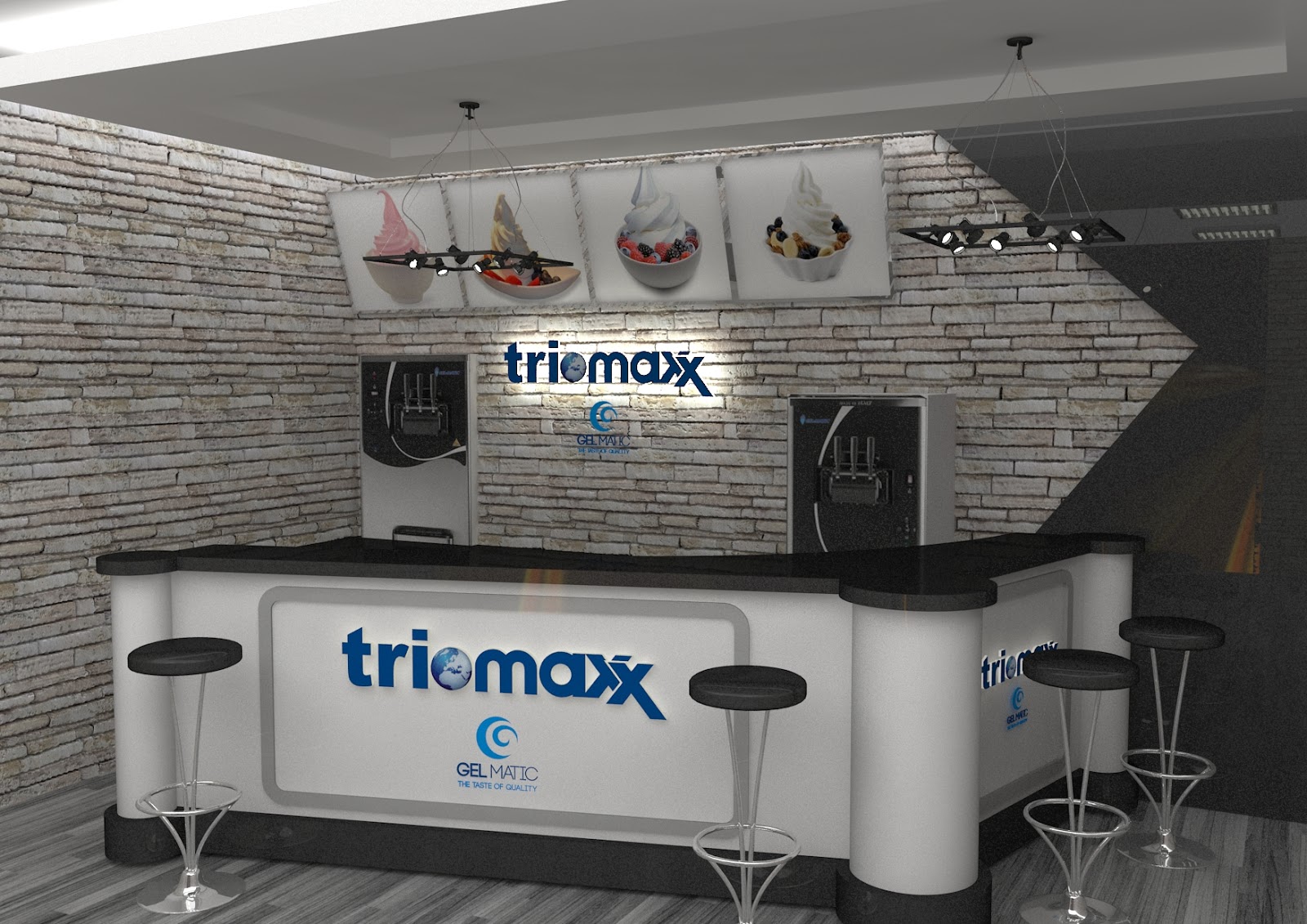 Frozen yogurt hakkında bilmek istediğiniz herşey: Frozen yogurt stand ...