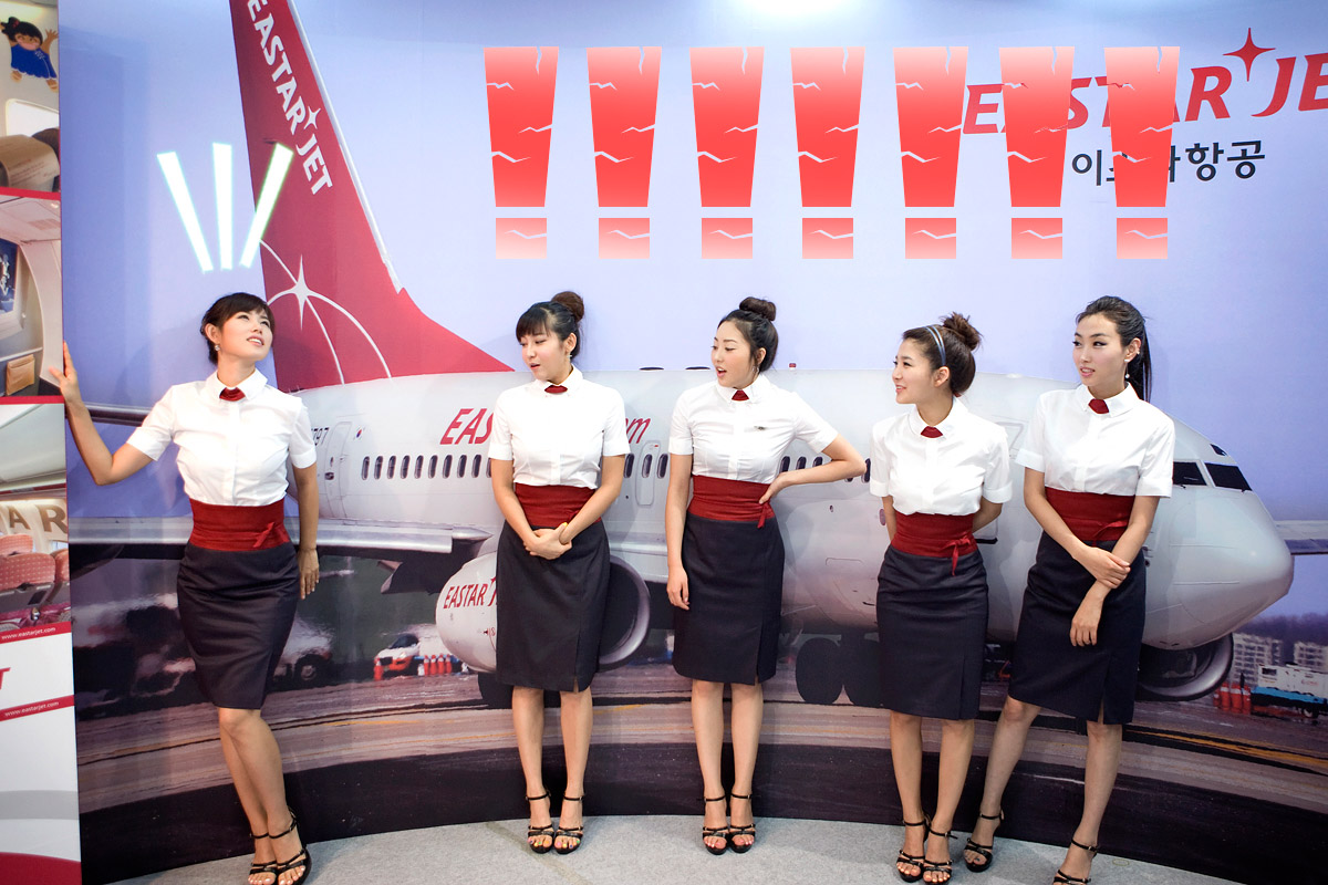 Eastar Jet joined Seoul Auto Salon in 2009 ~ World Stewardess