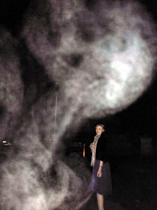UK Paranormal Events: Ghost Photobombs a Picture in Bristol Cemetery.