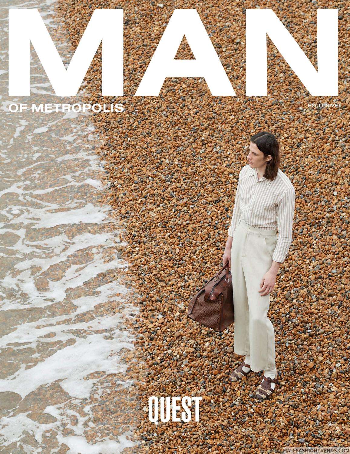 Liam Gardner para Man of Metropolis en fotos de Johny Storey