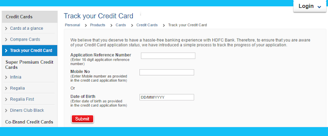 Check Credit Card Status HDFC, ICICI, Axis, Chase, bank of america ...