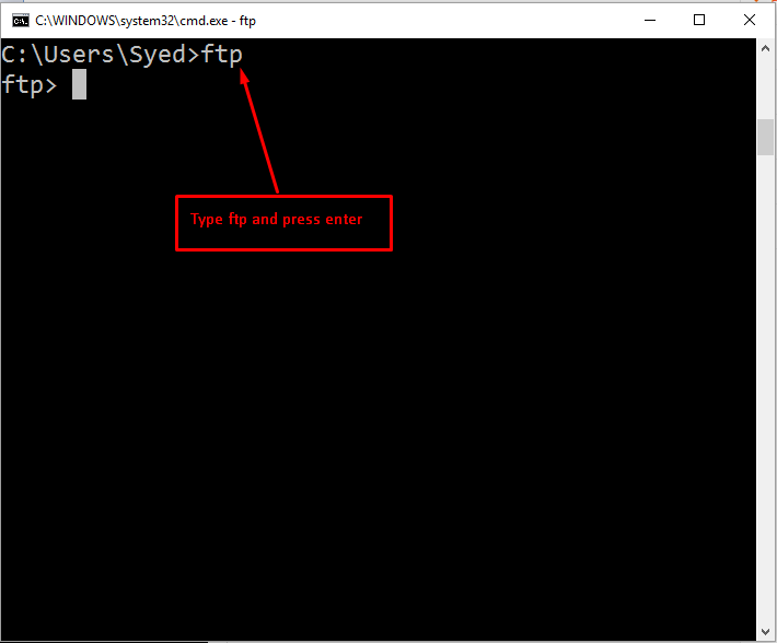 COMMAND PROMPT FTP - RAMESH'S BLOG