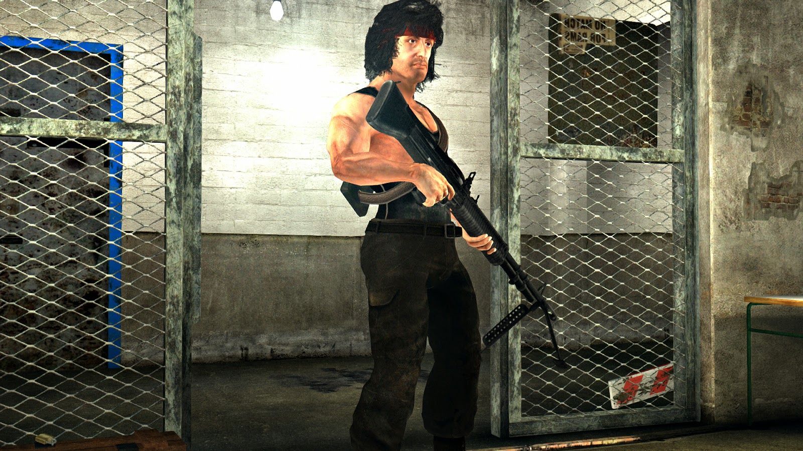 GTA 5,GTAV,GTA IV Mods and Skins: Rambo: The Video Game character Pack