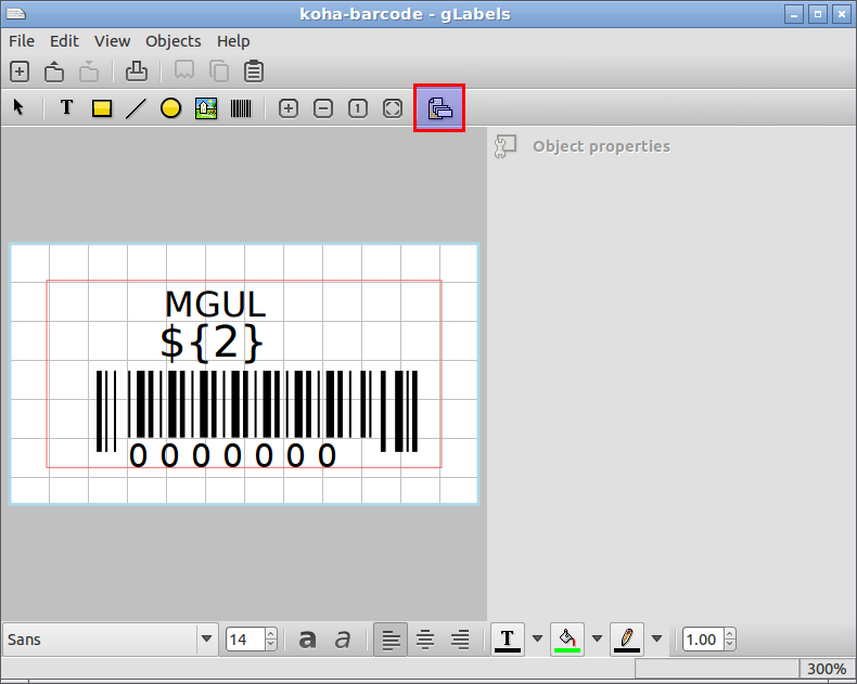 Koha Geek: Create barcode/label using glabels software
