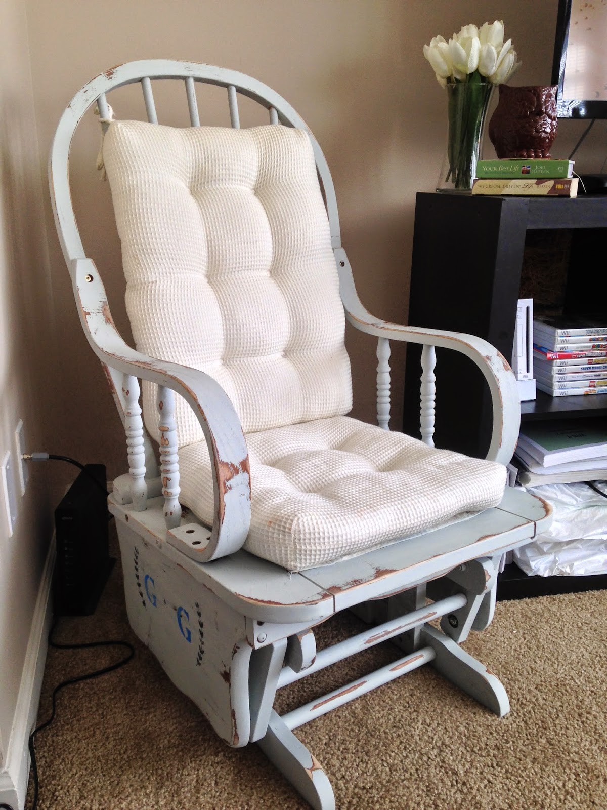 Grace Lucky's DIY: From drab to fab rocking chair