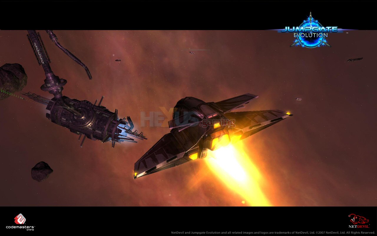 Превью новой MMO Sci-Fi игры Jumpgate Evolution﻿