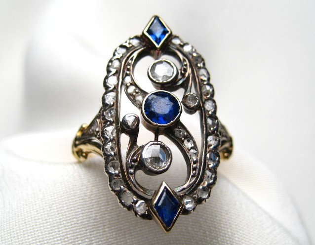 My Antique World: Victorian rings