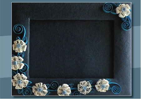 Latest Quilling Photo Frame Designs Online 2015 - Quilling designs