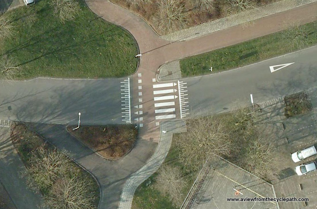 A view from the cycle path: Safe cycle priority road crossings