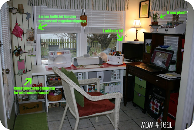 My {Little} Craft Nook...Updated! - Mom 4 Real