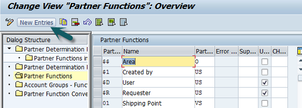 SAP SD Create Partner Function | SAP Online Guides