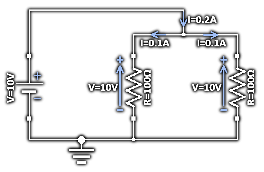 Electronics tutorial: equivalent parallel resistor | YALNEB