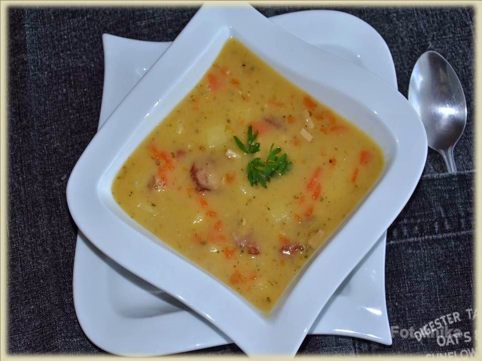 Domowa kuchnia Aniki: Zupa grochowa