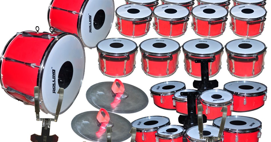 Toko Jual Alat Drum Band SMP 1 Set 24 Alat Super Quality