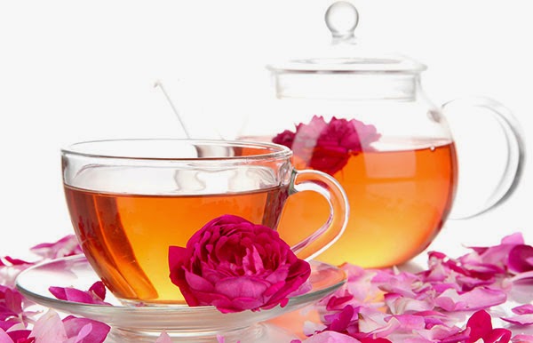 Rose Petals Tea Benefits ~ Healthy Tea 101