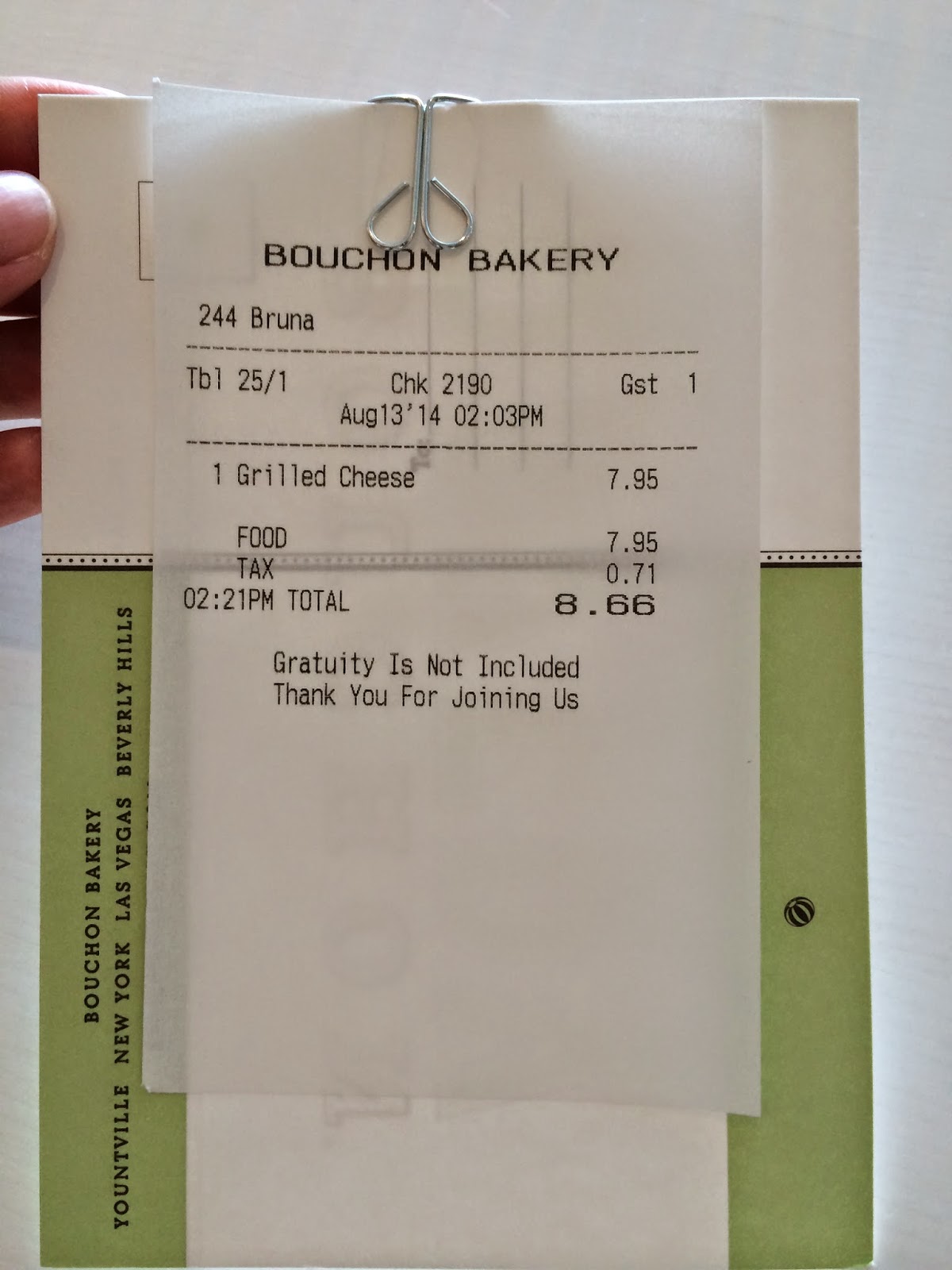 Grilled Cheese From Bouchon Bakery / ブションベーカリーのグリルドチーズ ~ I'm Made of ...