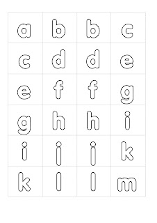 I,Teacher: Letter Games: Alphabet Loop Cards