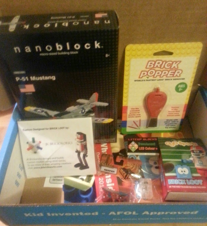 Barefoot and Loving It: Brick Loot Subscription Box Review