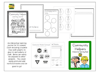 Community Helpers in Kinder - Simply Kinder