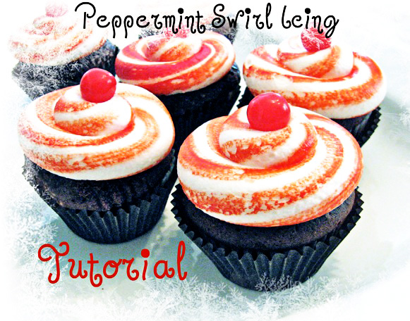 Amanda's Parties To Go: Peppermint Swirl Icing from Edible Details