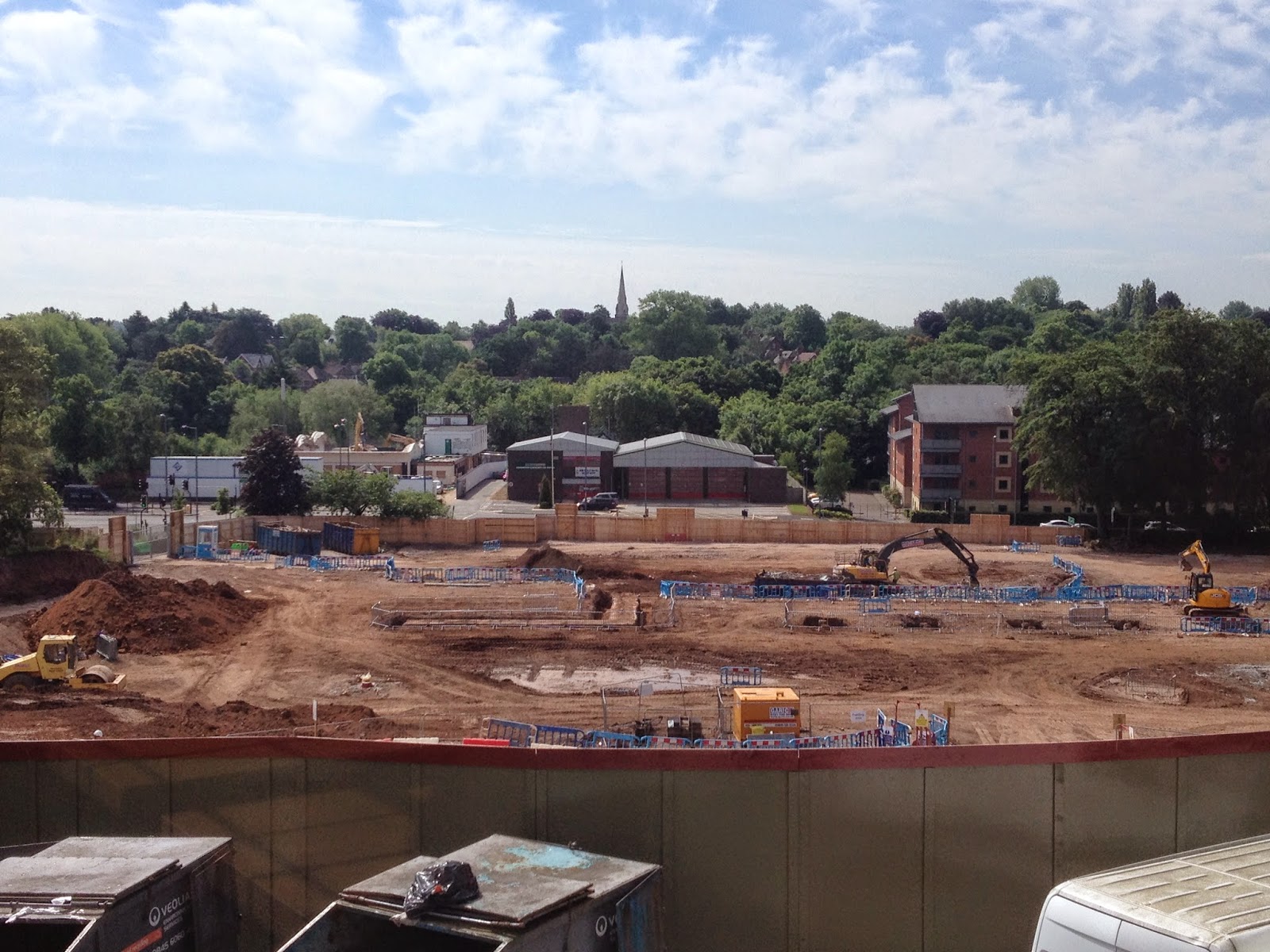Chamberlain Hall construction June 2014 update
