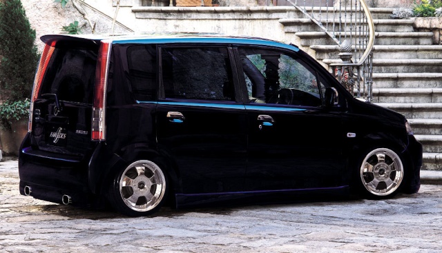 SukeKereta: Perodua Kenari Move VIP Style Bodykit -Black-