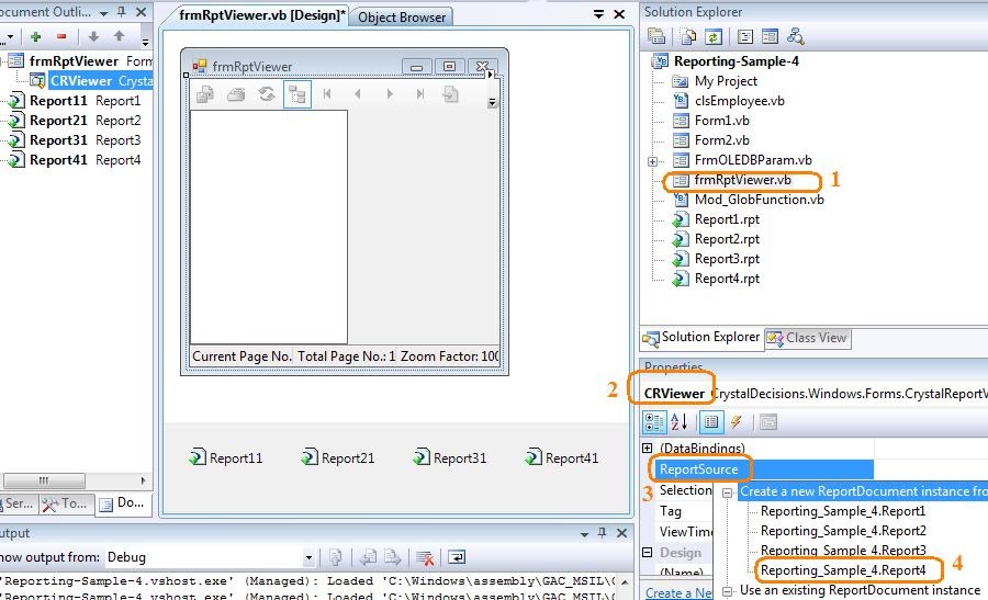 Deploy Crystal Report Rpt Files Together With The Exe As A Standalone