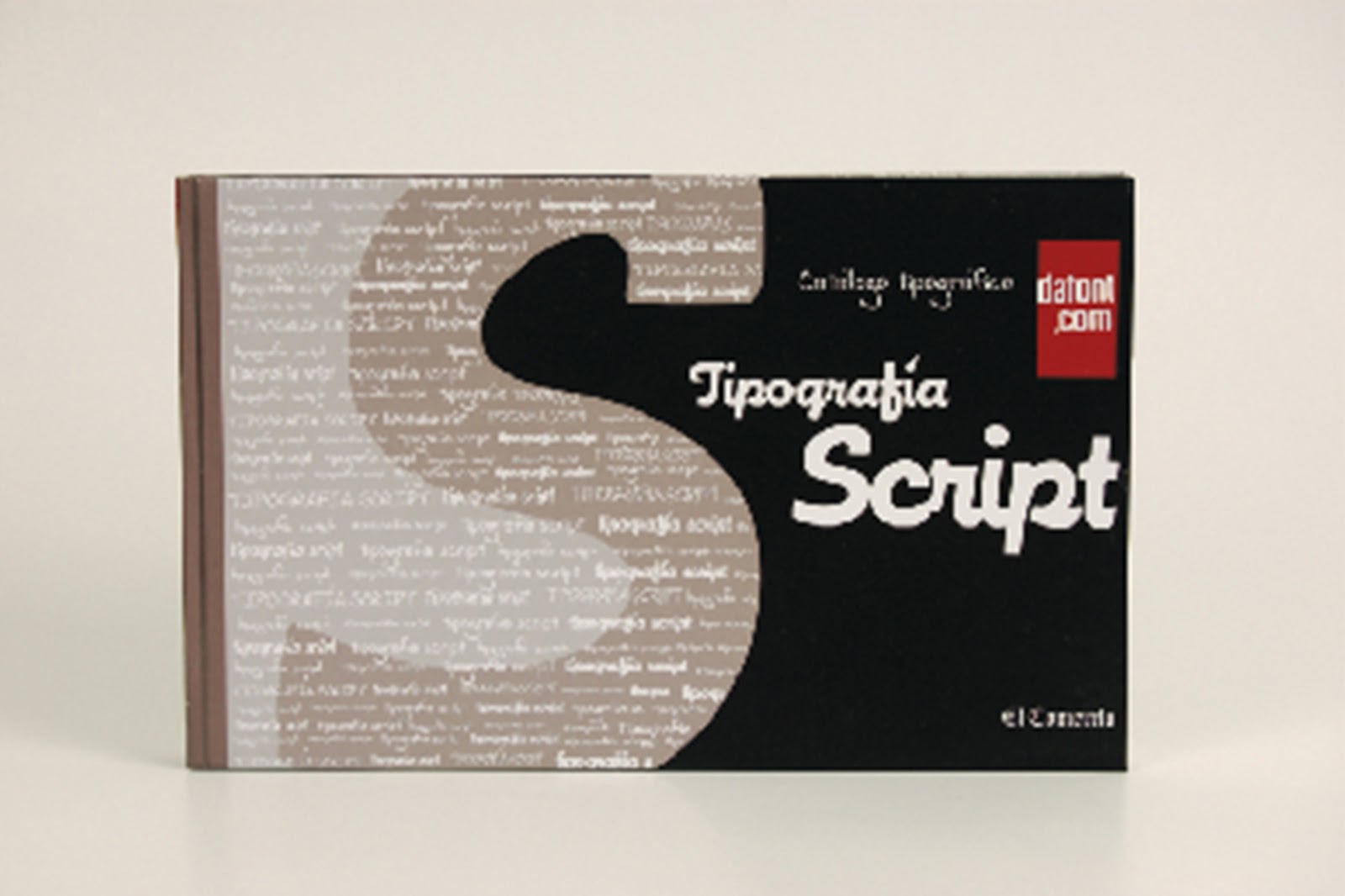 Diseño Gráfico: Tipografía: Dummy Portada de un libro tipográfico