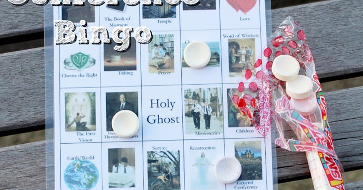 General Conference Bingo Cards for The Church of Jesus Christ of Latter ...