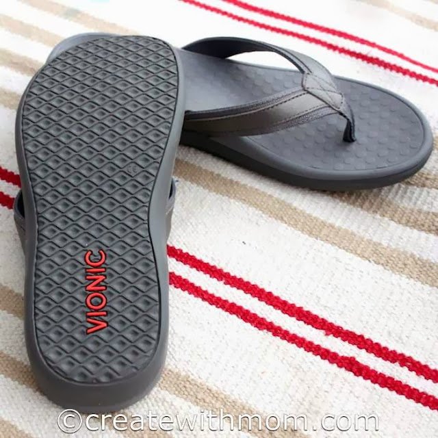 Create With Mom: Science and Style in These Vionic Flip Flops