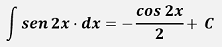 Matemáticas10: Integral de Seno de 2x